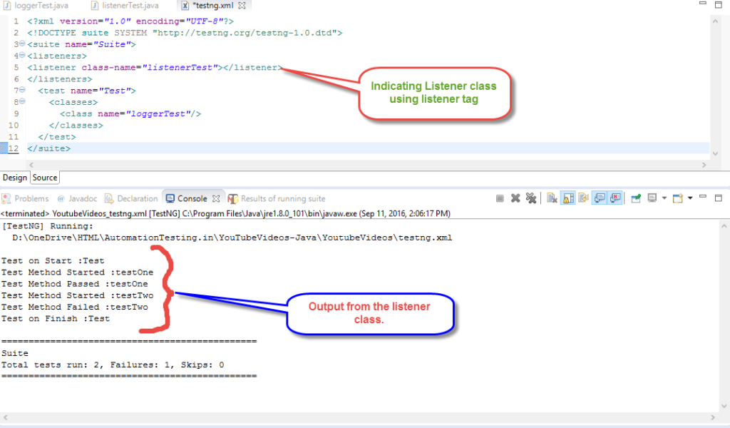 Custom Logger In Testng Selenium Webdriver Appium Complete Tutorial