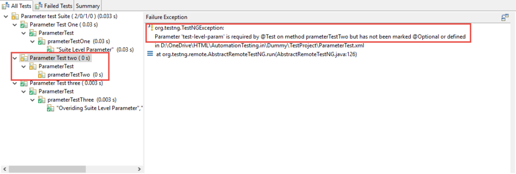Parameterization Using Testngxml File Selenium Webdriver Appium 1356