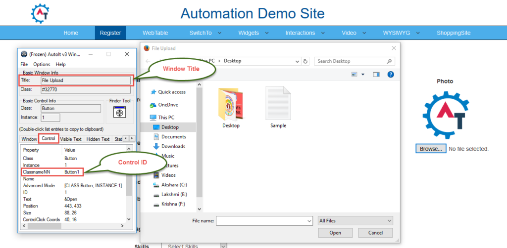 File Upload Using Autoit In Selenium Selenium Webdriver Appium Complete Tutorial 4228